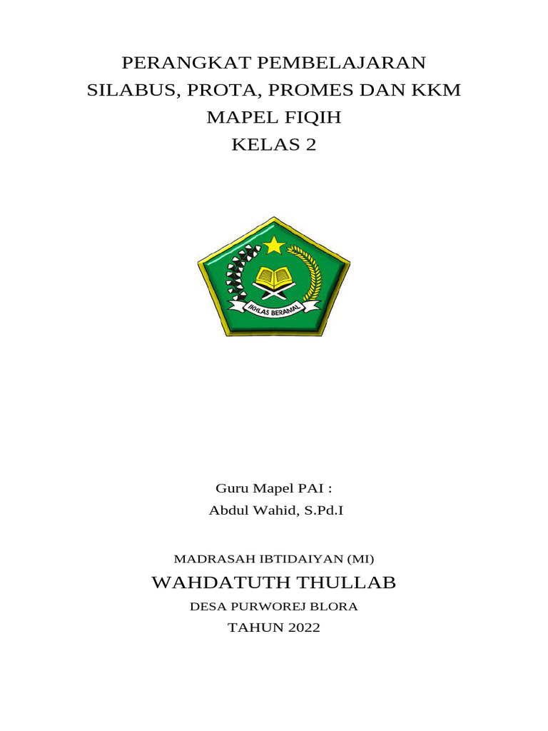 cover PERANGKAT PEMBELAJARAN | PDF