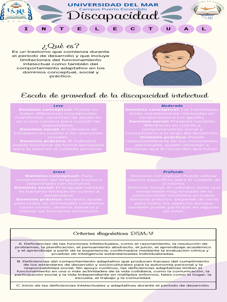 Criterios Diagnósticos de Discapacidad Intelectual | PDF | Discapacidad ...