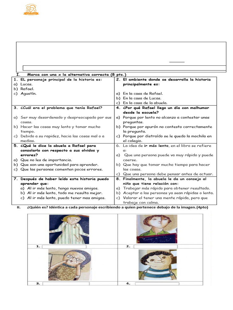 Prueba de lectura: Vamos más lento, por favor | PDF