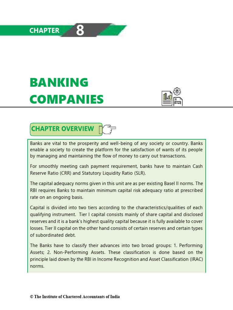 AA-Unit 4- Banking Companies Accounts | PDF | Banks | Debits And Credits