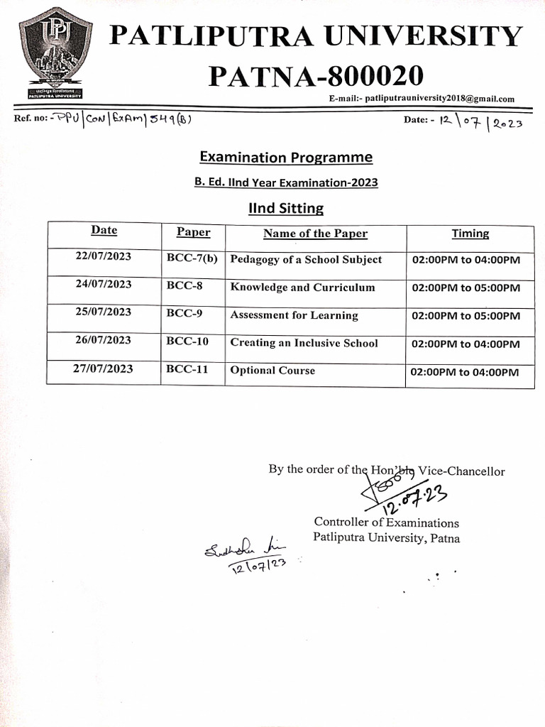 B.Ed 2nd Year | PDF