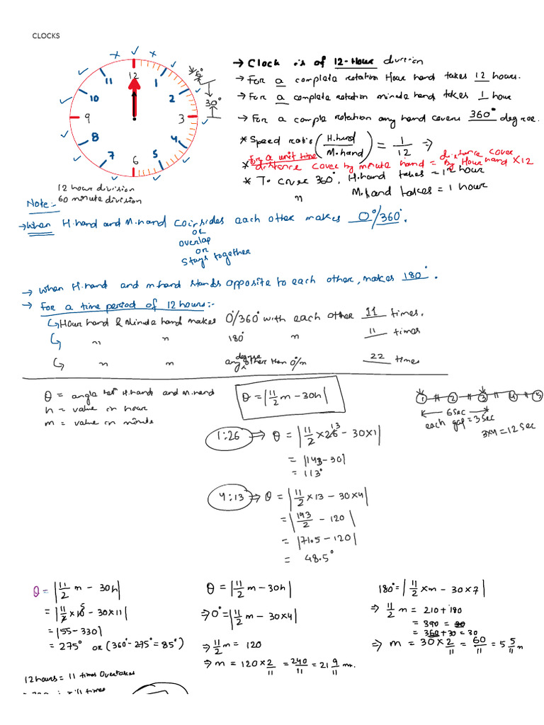 Clocks - Basics | PDF