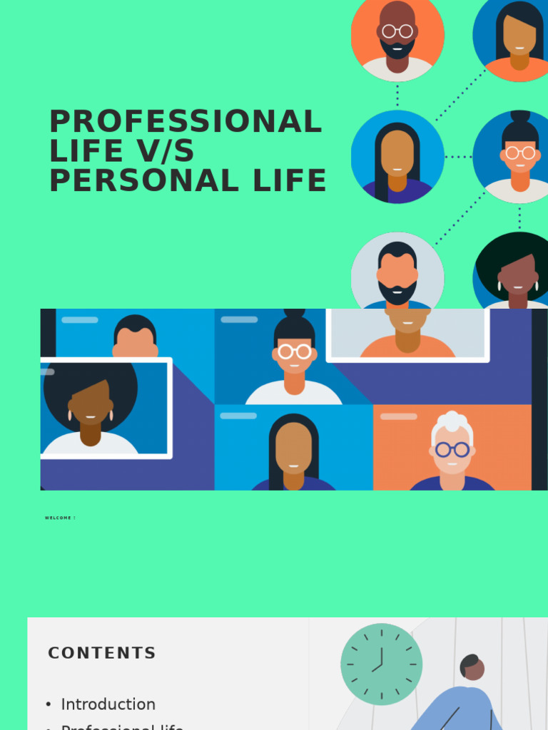 Professional Life Vs Personal Life | PDF