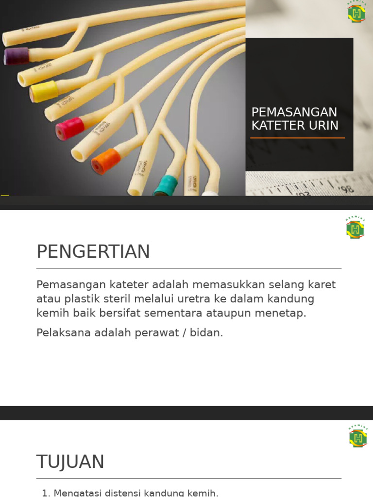 Pemasangan Kateter Urin | PDF