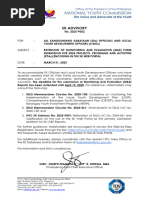 ADVISORY - SK MEMBERS - OPENING OF ACCOUNT (Signed) | PDF | Government | Computing