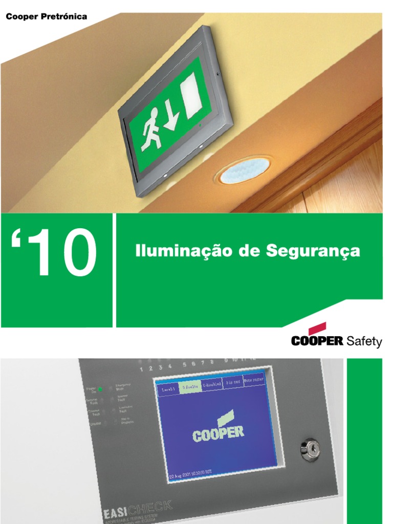 Cooper Pretronica Iluminacao de Seguranca | PDF | Rede de computadores ...