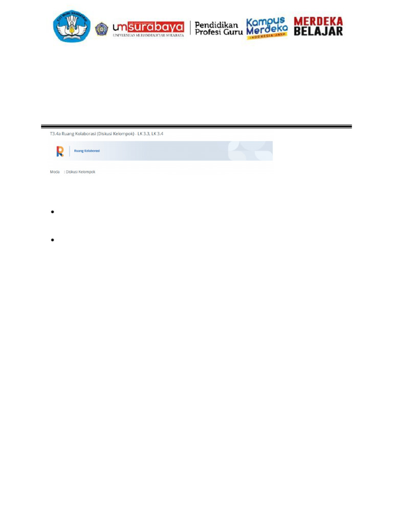 PSE-T.3.4a - Ruang Kolaborasi PSE-Kelompok 3 | PDF