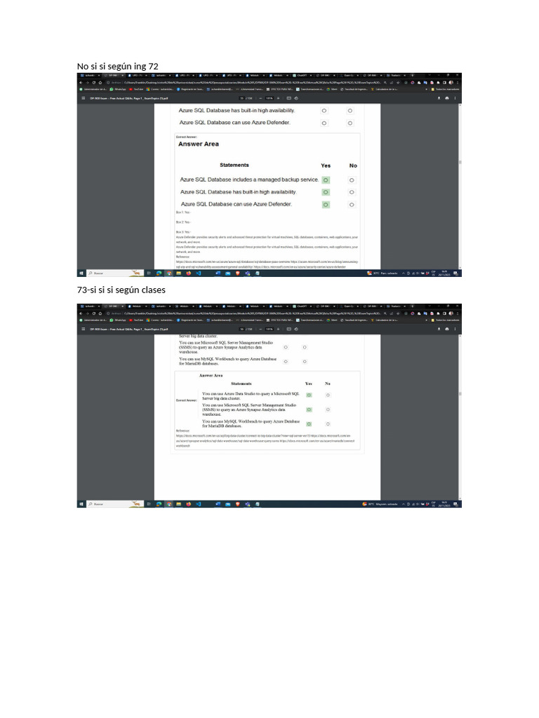Preguntas Dudas | PDF