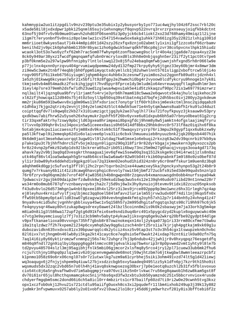 Unique Document Identifier String | PDF