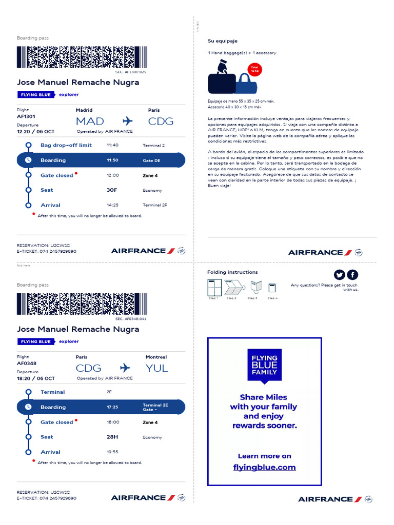 Boarding Pass | PDF | Aviación | aerolíneas