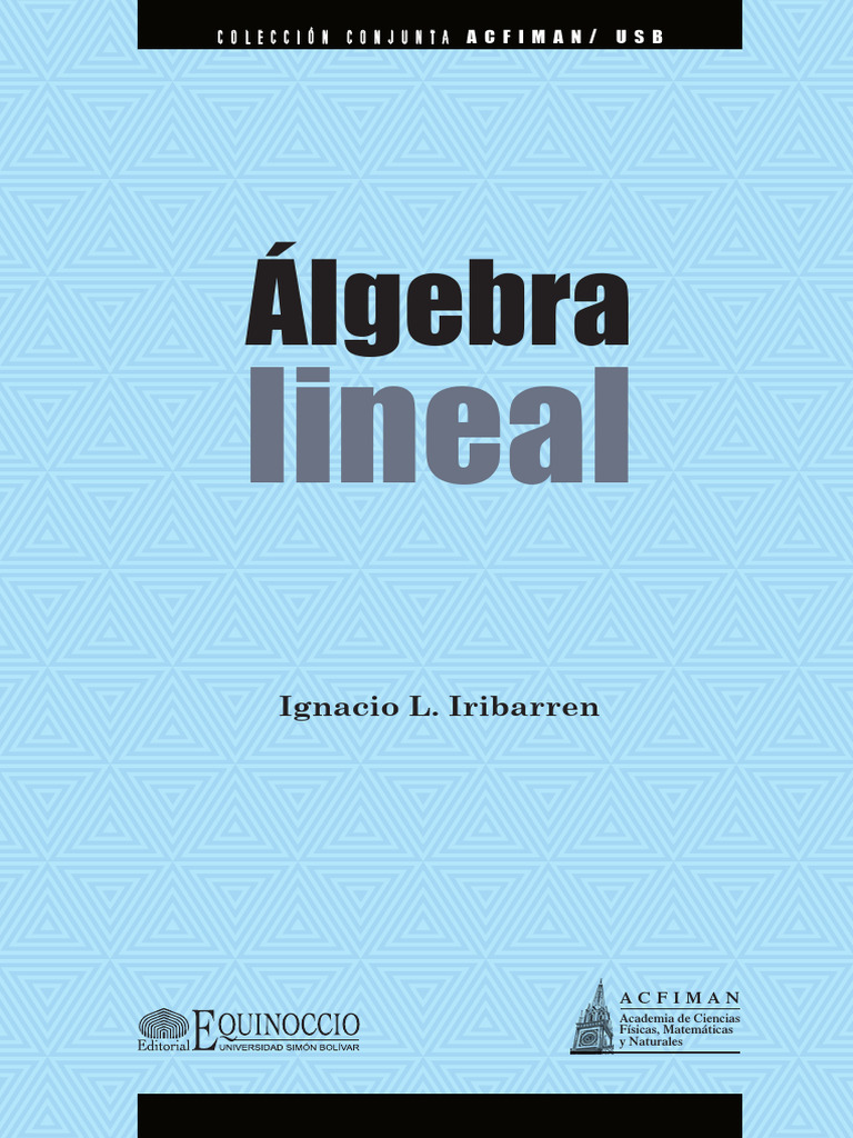 Algebra Lineal | PDF | Espacio vectorial | Base (álgebra lineal)