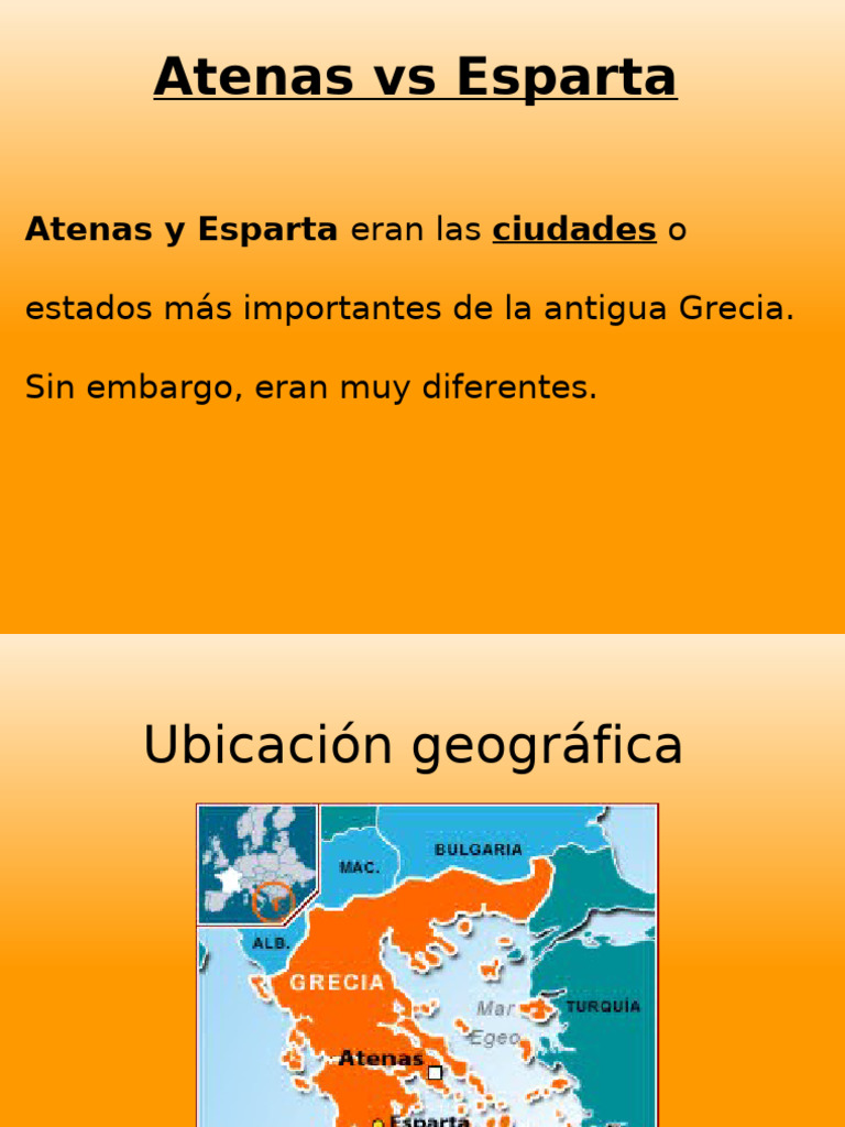 Atenas y Esparta | PDF