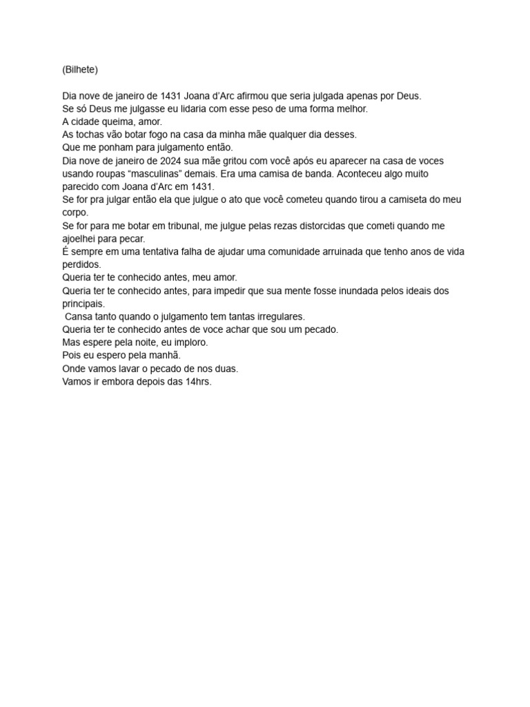 bilhete bancos teatro | PDF