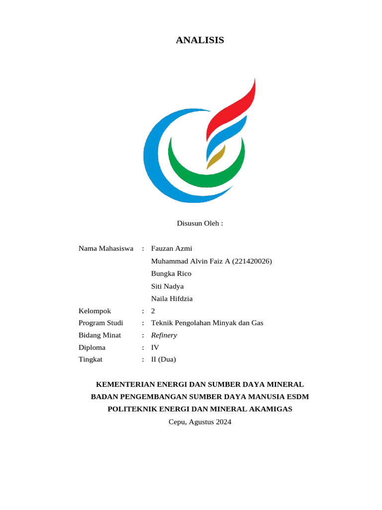 Analisis Permasalahan Ekotek | PDF