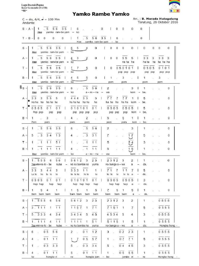 Yamko Rambe Yamko | PDF