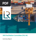 FAL Forms and Certificates Overview | PDF | Ships | Cargo