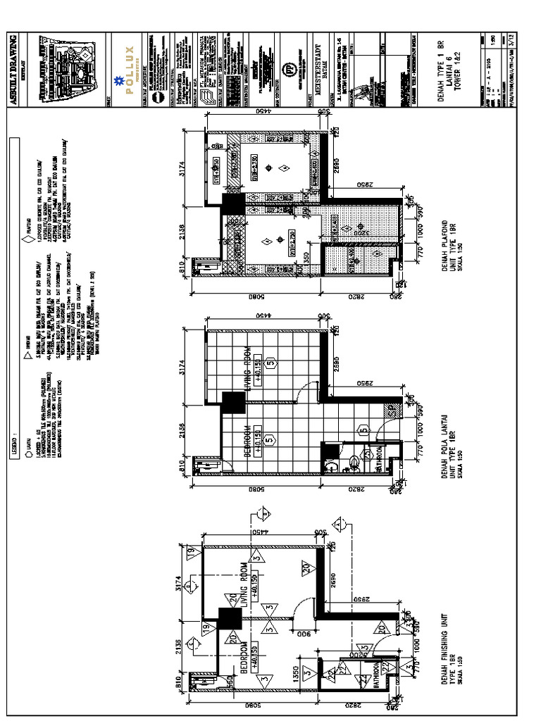 Denah Typical Tower | PDF