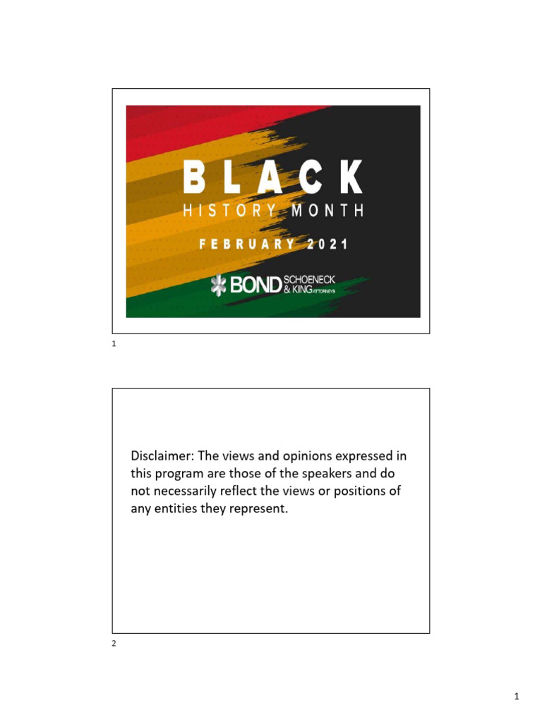 02 10 21 BHM Celebration Handout | PDF