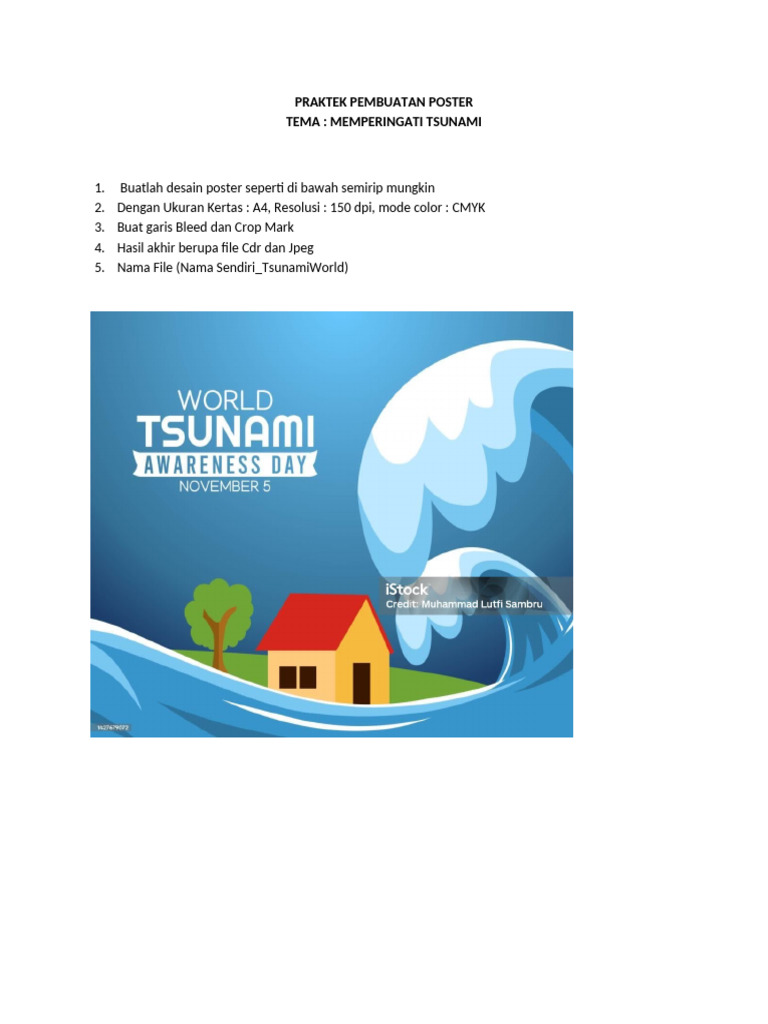 Praktek Pembuatan Poster | PDF