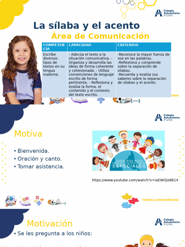 Sílaba y Acento en la Comunicación | PDF | Palabra | Sílaba