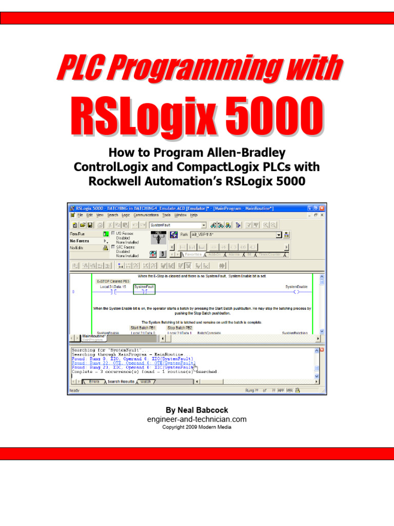 AB Studio5000 RSLOGIX | PDF | Programmable Logic Controller | Computing