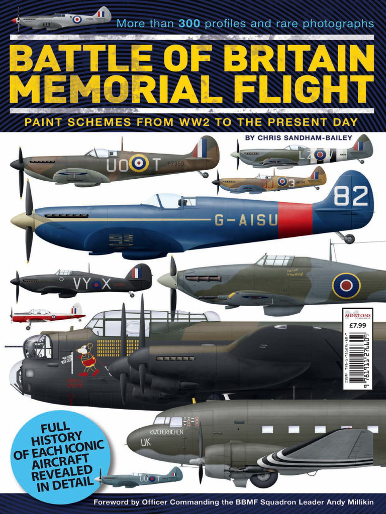 Battle of Britain Memorial Flight 2018 Paint Schemes From WW2 To The ...