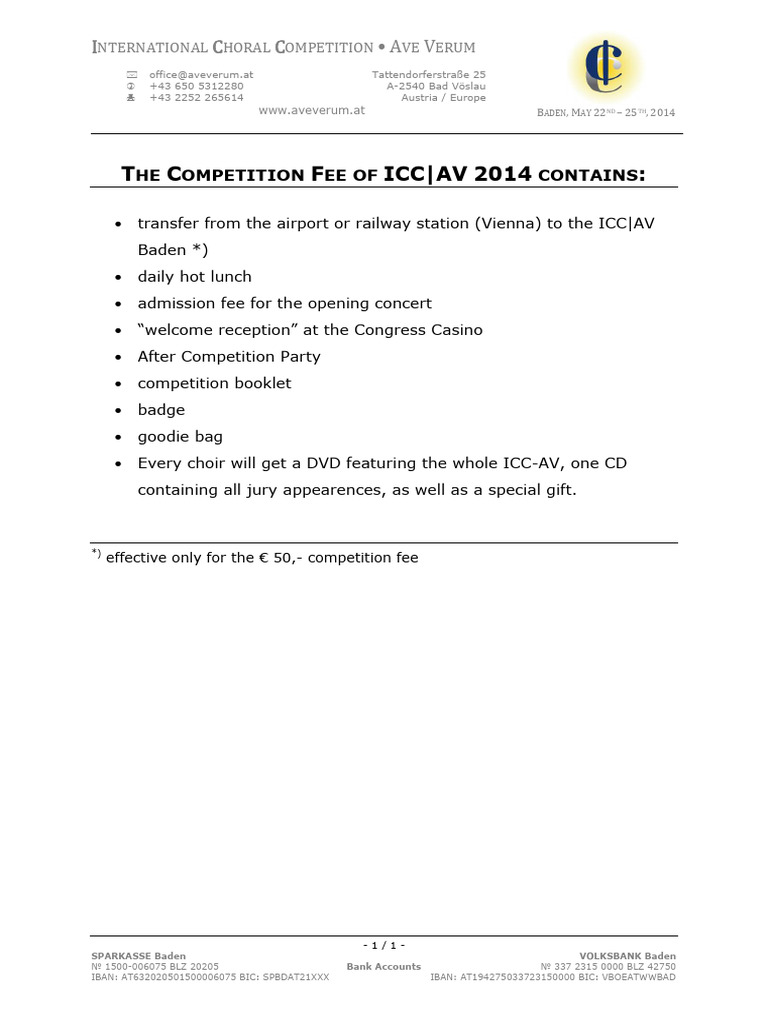 Info_Competition_Fee | PDF