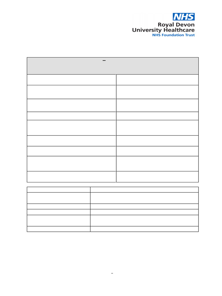 tmp28 Sop Template Version 10 | PDF | Clinical Trial