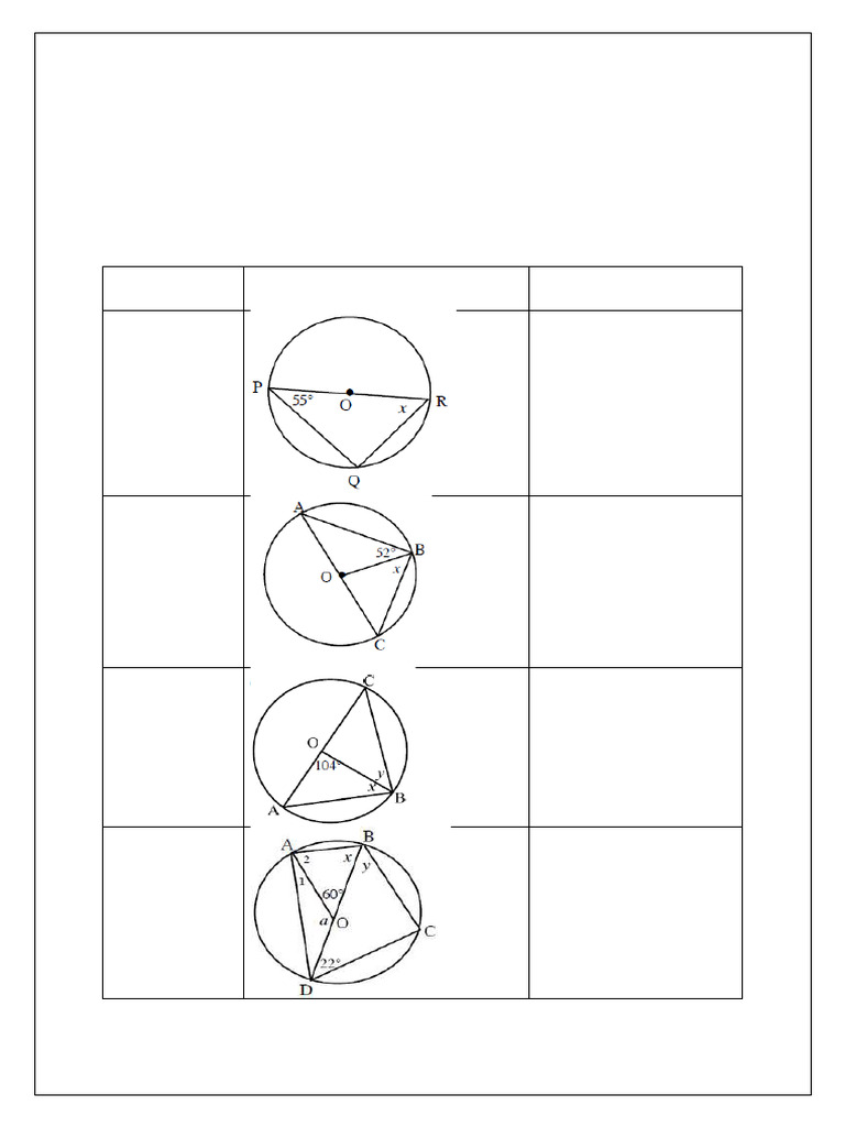 THS-Homework 3 Grade 11 -GEOMETRY | PDF