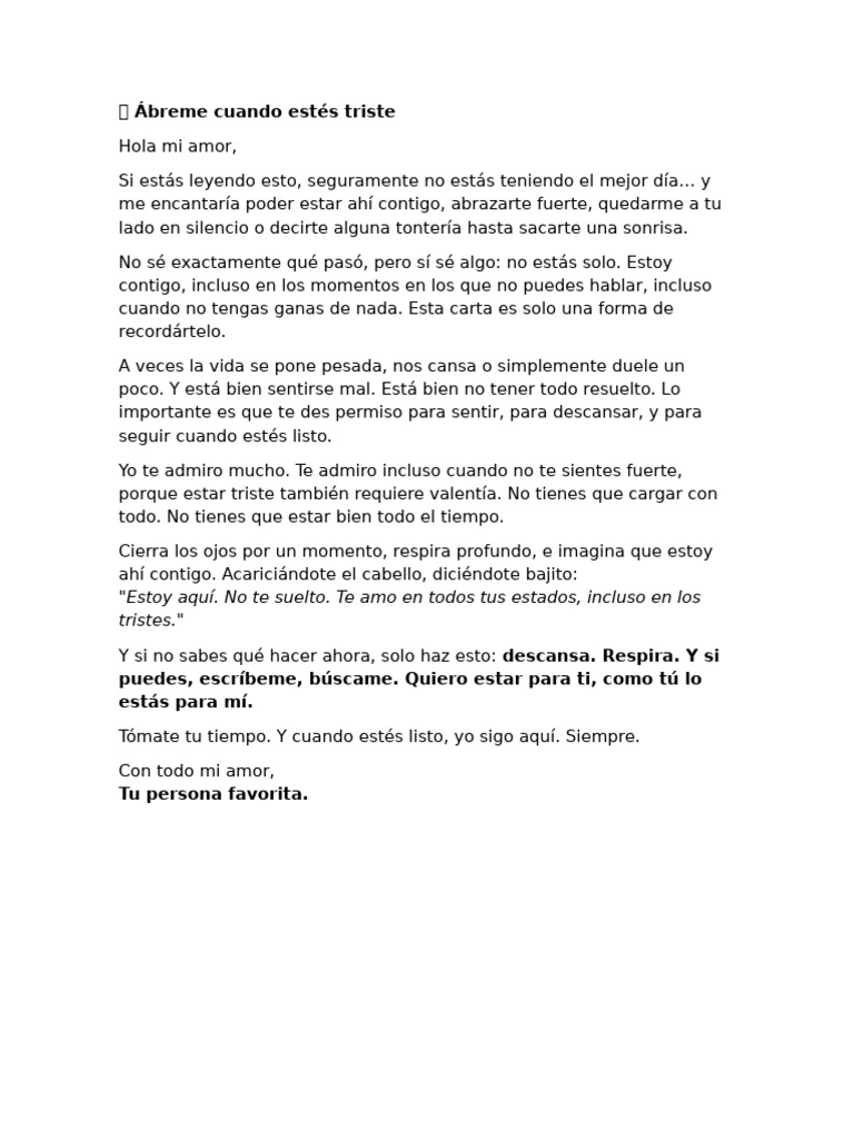 ? Ábreme cuando | PDF | Amor