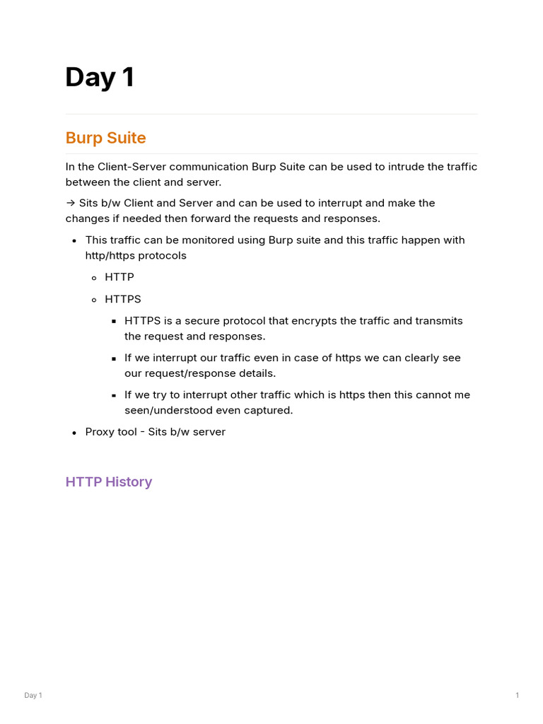 Burp Suite Traffic Interception Guide | PDF | Computer Networking ...