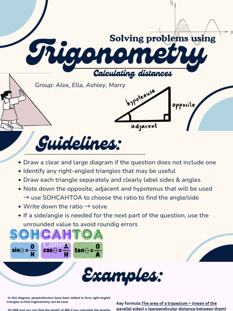 Trigonometry Problem Solving Guide | PDF | Elementary Geometry | Euclidean Geometry