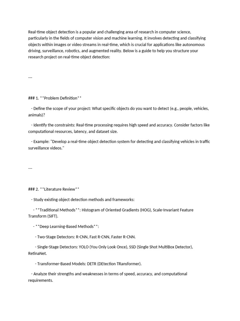 Real-Time objec-WPS Office | PDF | Augmented Reality | Computing