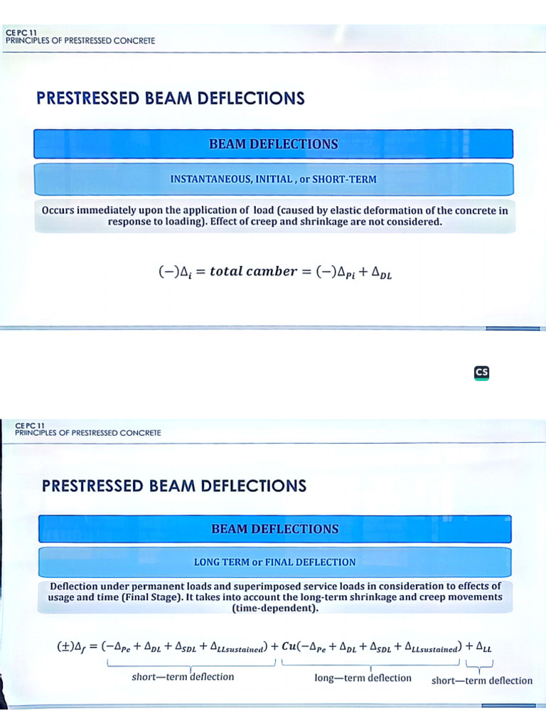PPSC - Beam Deflection | PDF