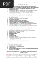 Vocabulario Quinto Grado | PDF