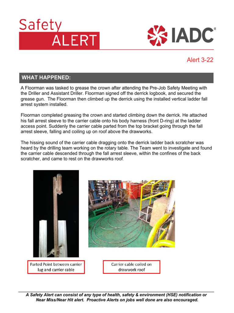 Safety Alert 3 - 22 | PDF