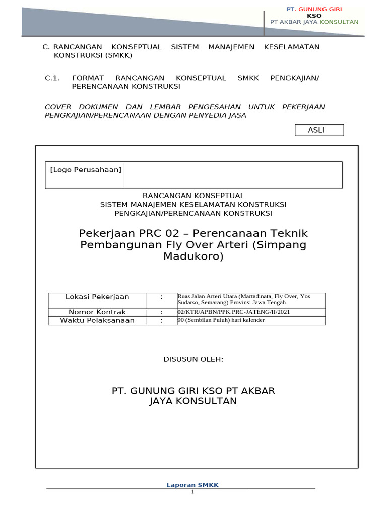 Contoh Format Dan Kerangka | PDF