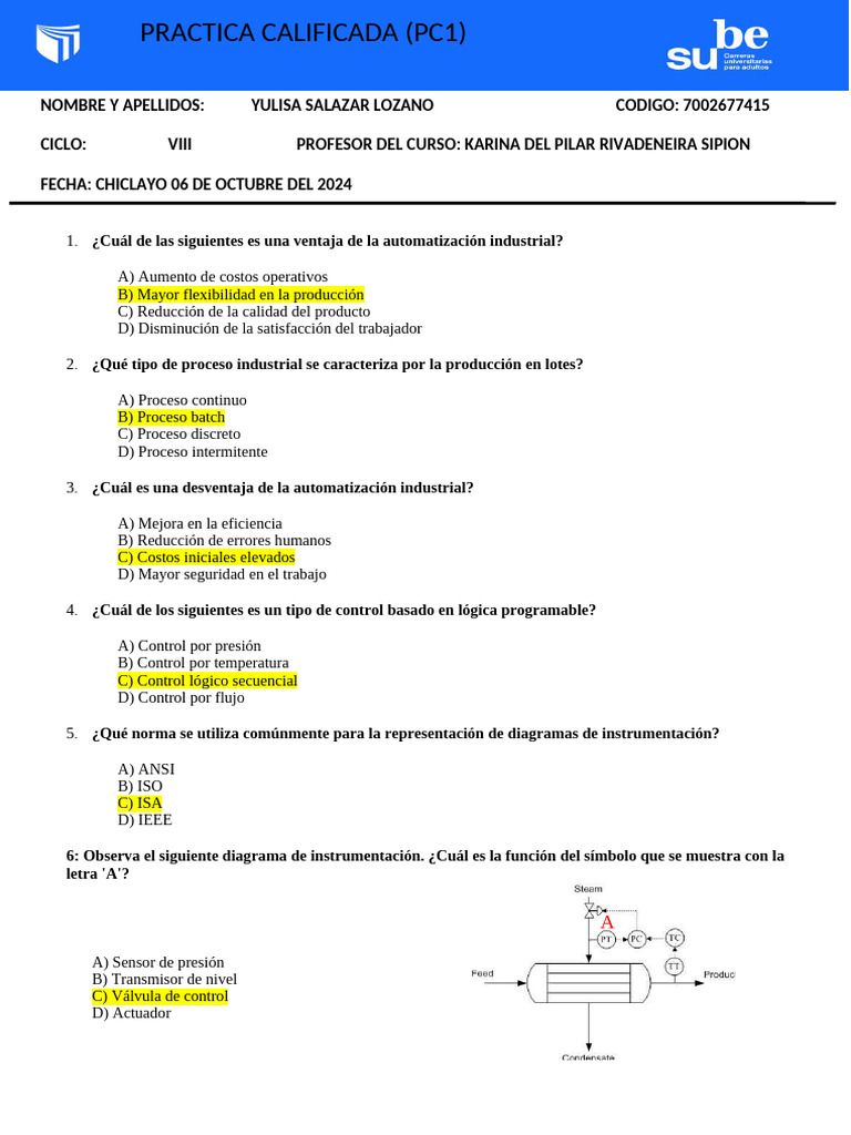 EXAMEN PC1 | PDF | Solenoide | Ingeniería mecánica