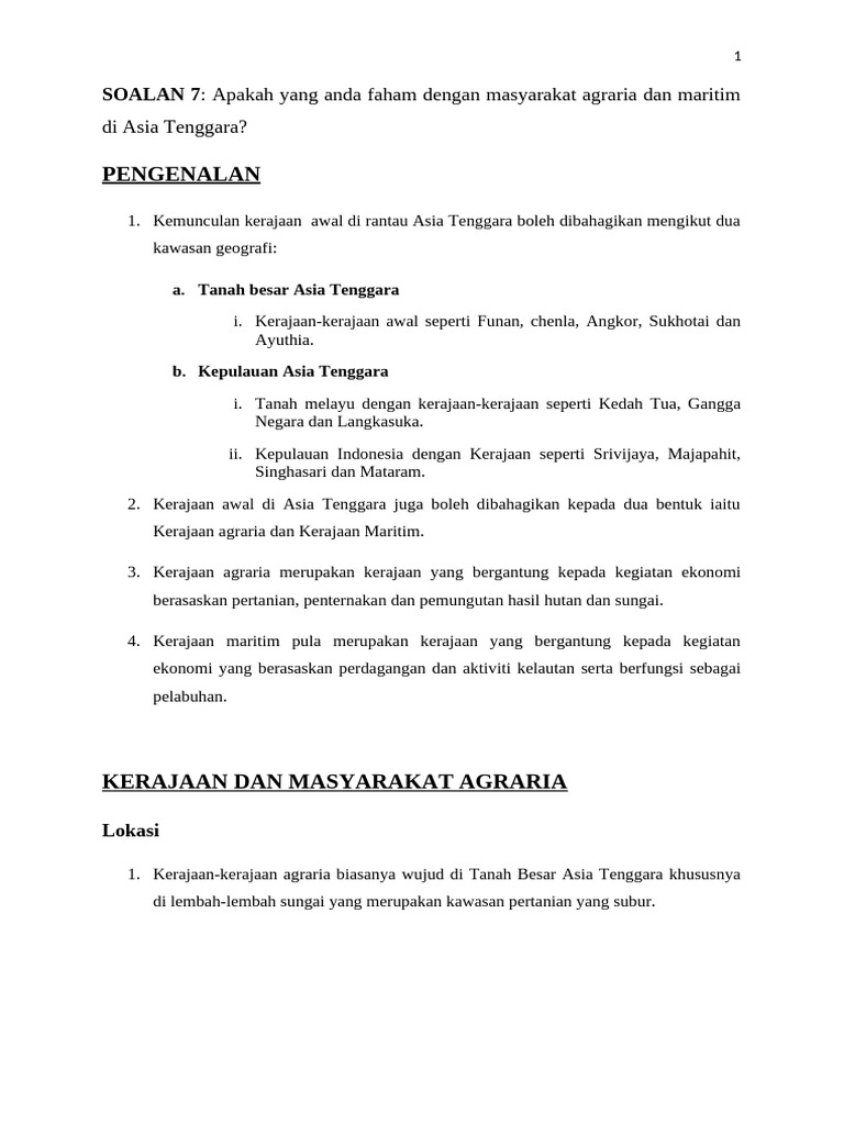 Perfoma Asia Tenggara | PDF