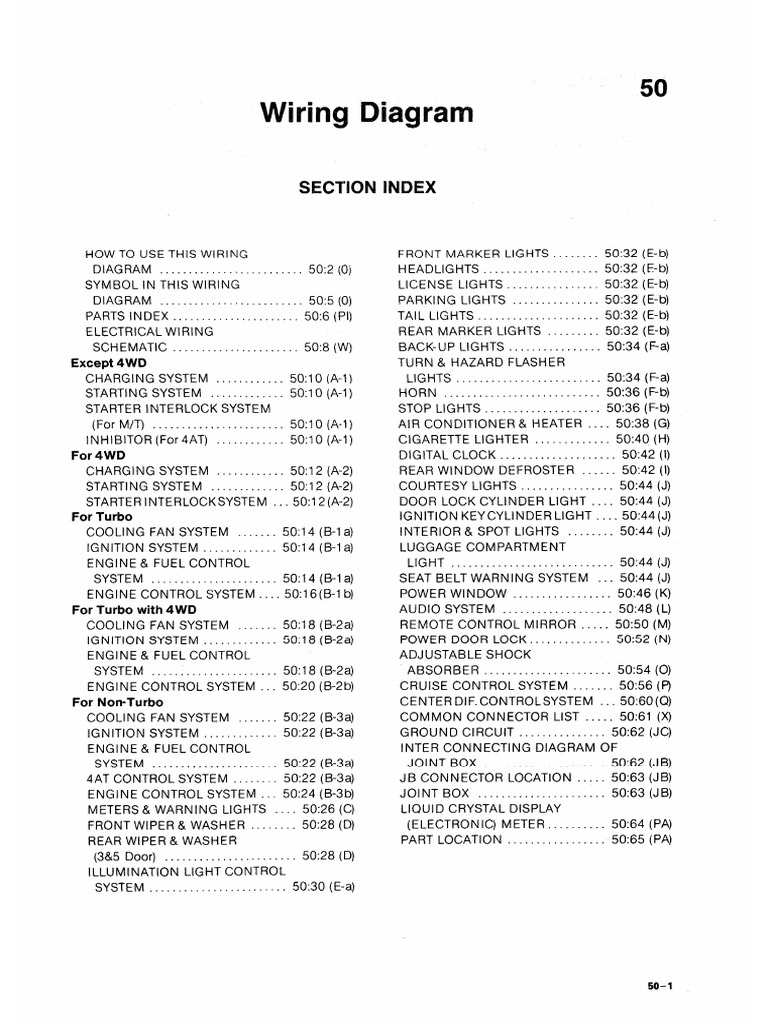 Electrical Wiring Diagram | PDF