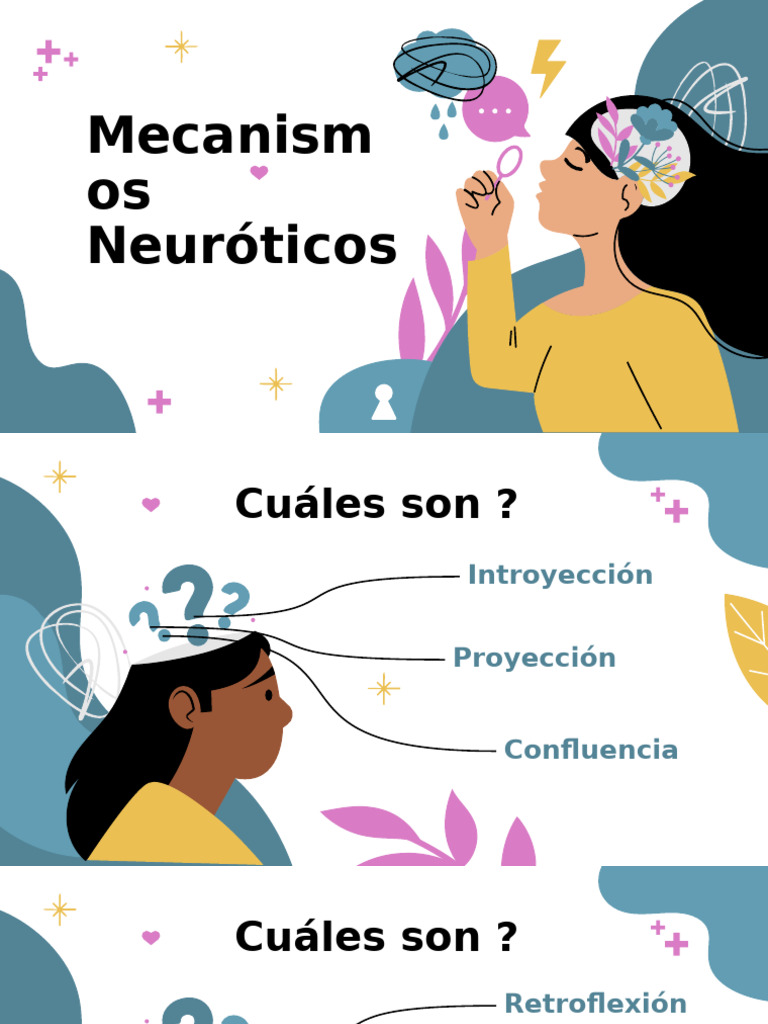 Mecanismos Neuróticos | PDF | Conceptos psicologicos | Sicología