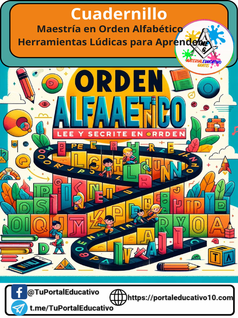 Maestría en Orden Alfabético Herramientas Lúdicas para Aprender ...