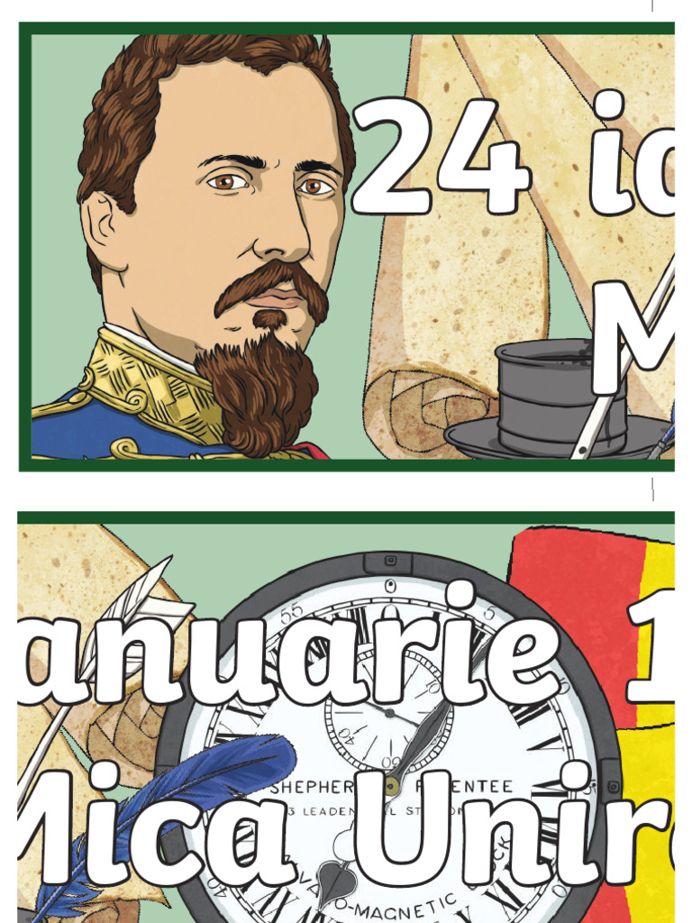 Mica Unire de La 24 Ianuarie 1859 Banner | PDF