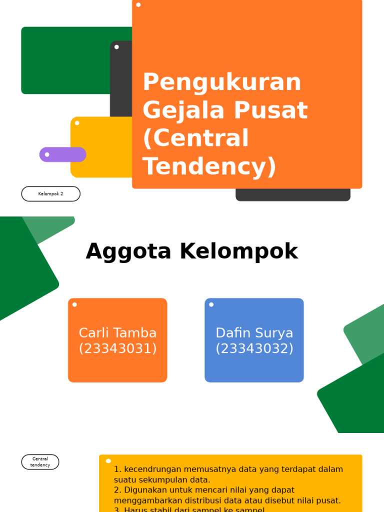 Kelompok2 - Pengukuran Gejala Pusat | PDF