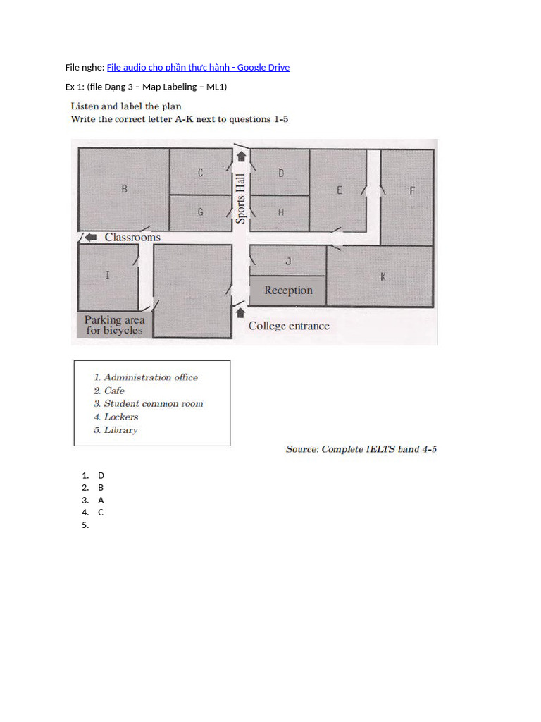 B22 - Listening Part 2 | PDF