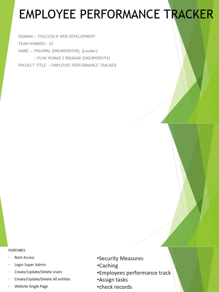 Employee Performance Tracker PDF | PDF