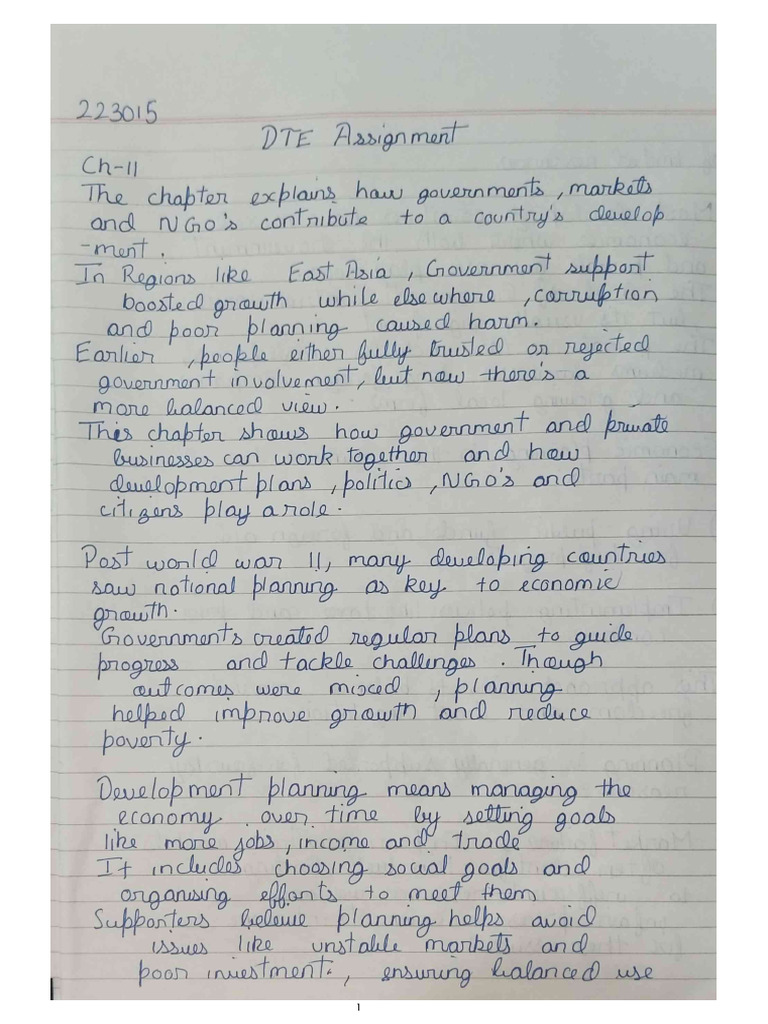 DTE 223015 Assignment | PDF