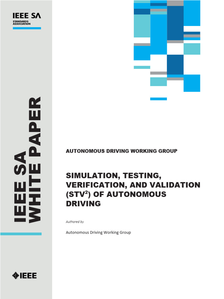 ADWG STV2 Whitepaper 2024 | PDF | Software Testing | Simulation