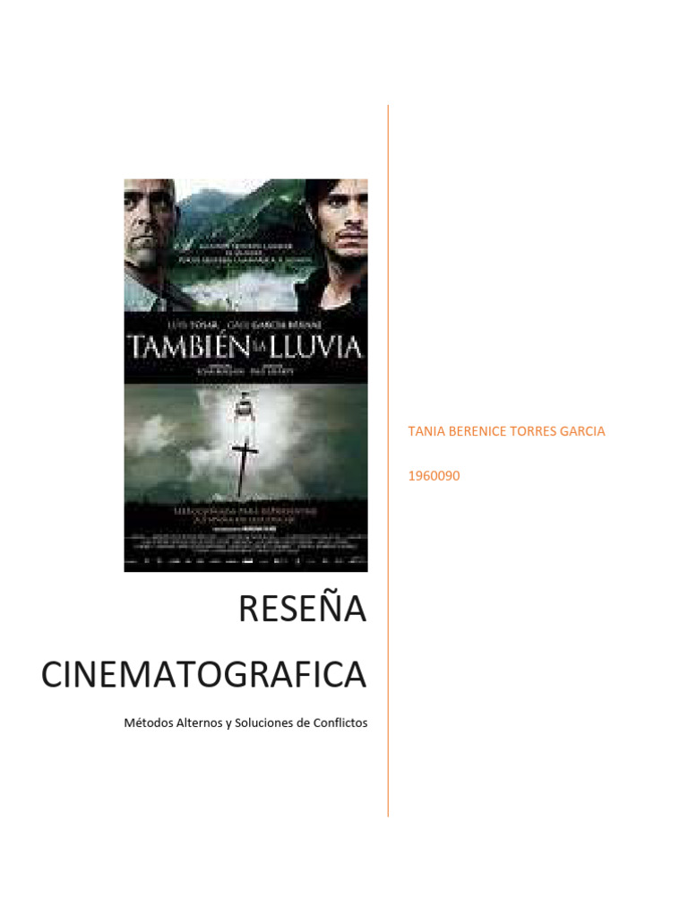 También la lluvia | PDF