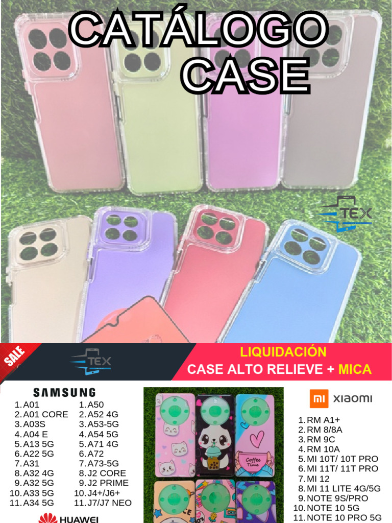 Catálogo Cases Tex 13-03 | PDF